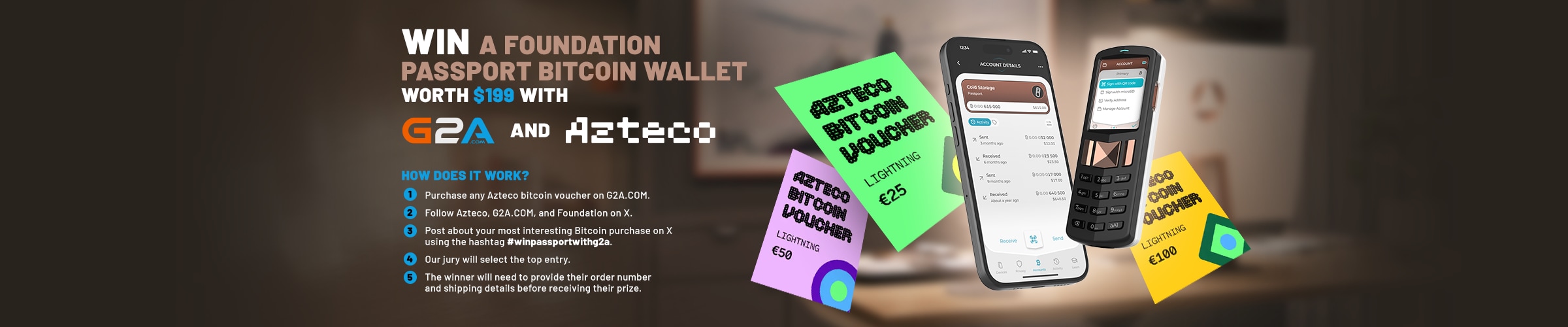 Azteco Bitcoin Vouchers - Buy Online - G2A.COM