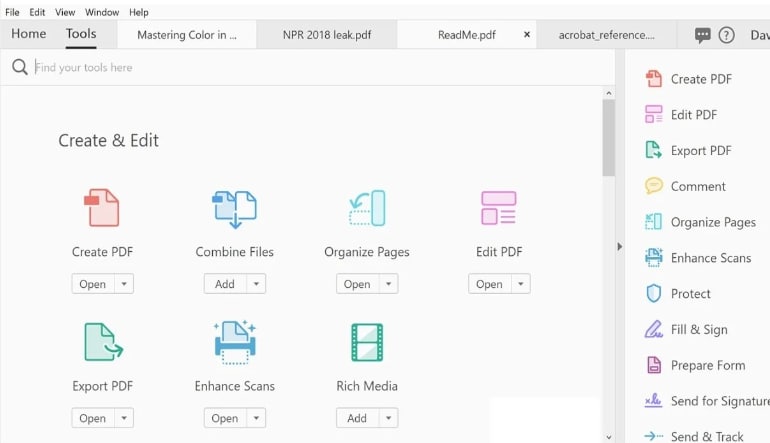 Adobe Acrobat Pro DC 2019 (Windows) 1 Equipo